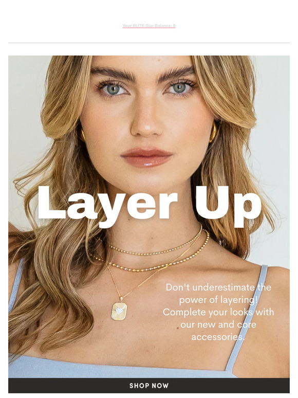 Mixology Clothing: It's (necklace) layering season💎 | Milled