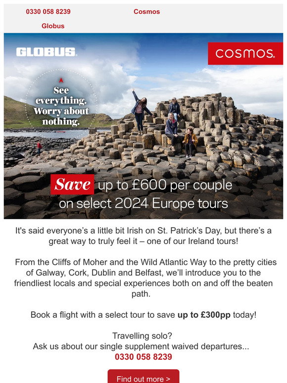 Cosmos Holidays: Explore the Beauty of Ireland 🍀 | Milled