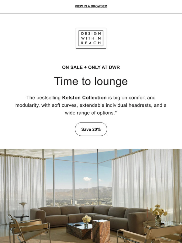 Design Within Reach Email Newsletters: Shop Sales, Discounts, and ...