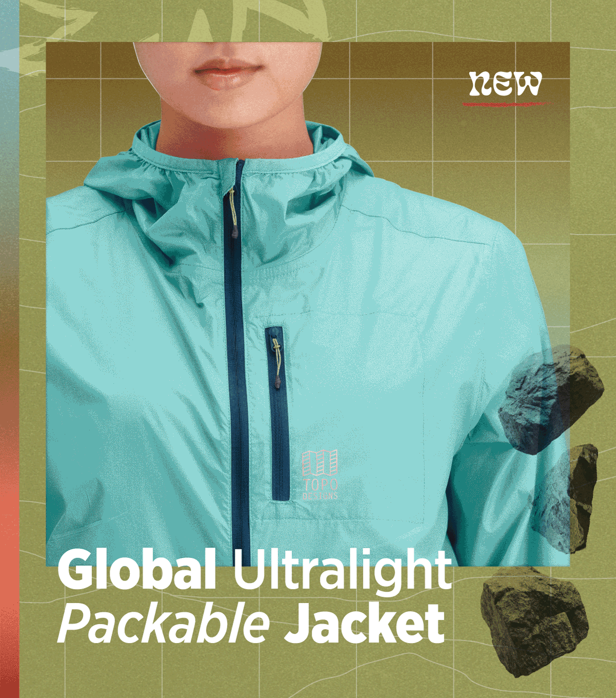 Topo Designs: Introducing: The Global Ultralight Packable Jacket | Milled