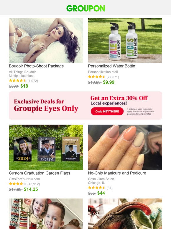 Groupon: Boudoir Photo-Shoot Package and More | Milled