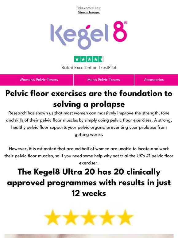 Kegel8: Pelvic floor exercises are the foundation to solving a prolapse ...