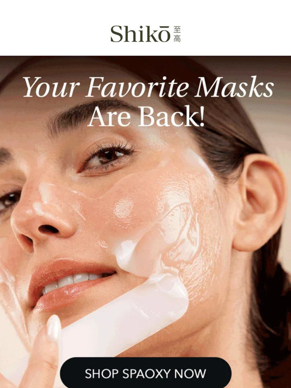 Shiko Beauty: ️ Restocked: Dr. MEDION Treatment Masks | Milled