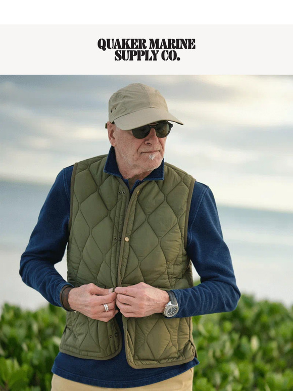 Quaker Marine Supply Co: In Detail: The Quilted Vest | Milled