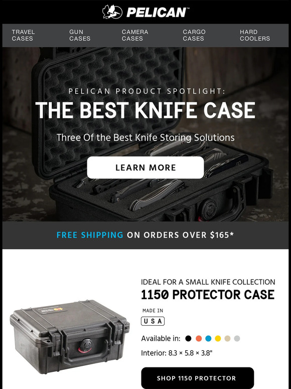 Pelican Products: Use Knives for Work, Hobbies, or Everyday Carry? | Milled