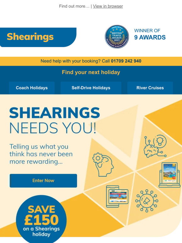 Shearings: Help us and help yourself to a £150 voucher! | Milled