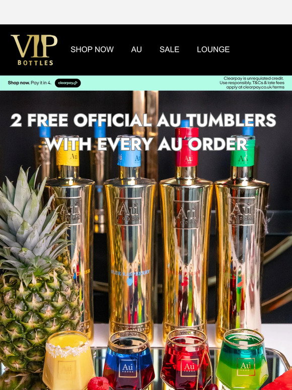 VIP Bottles: 2 Free Tumblers With Every Au Order 😍 | Milled