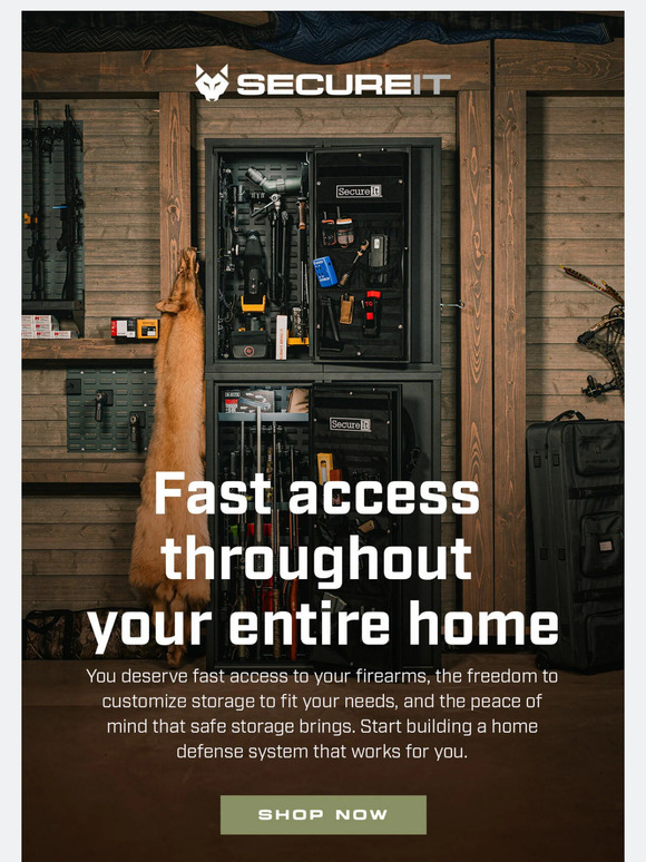 SecureIt: Get faster access to your firearms | Milled