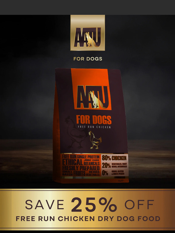 AATU: Save 25% off AATU Free Run Chicken | Milled