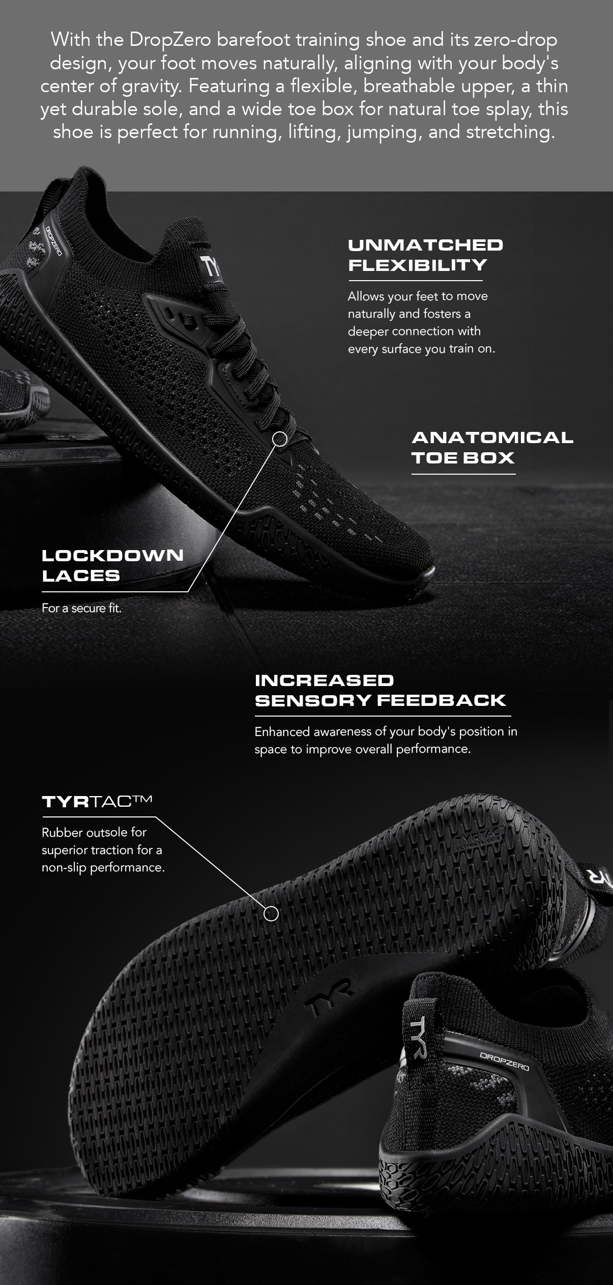 TYR Sport: Introducing an All New Edition of the DropZero Barefoot ...