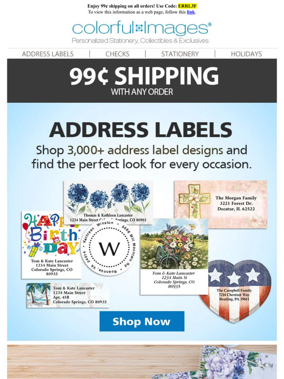 Colorful Images: Labels, labels and even MORE labels! And they all ship ...