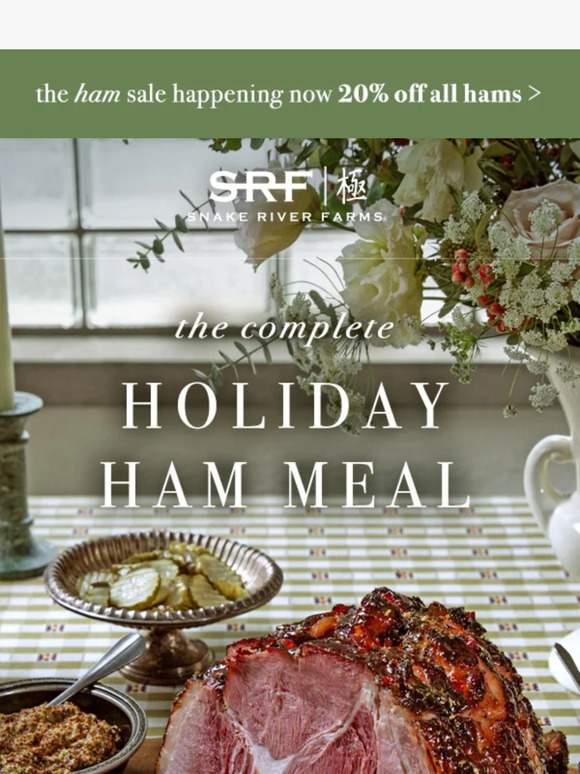 Snake River Farms: The Perfect Ham Dinner 🍽️ | Milled