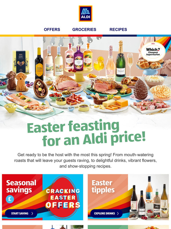 Aldi: Hop into spring with Aldi 🐰🌻 | Milled
