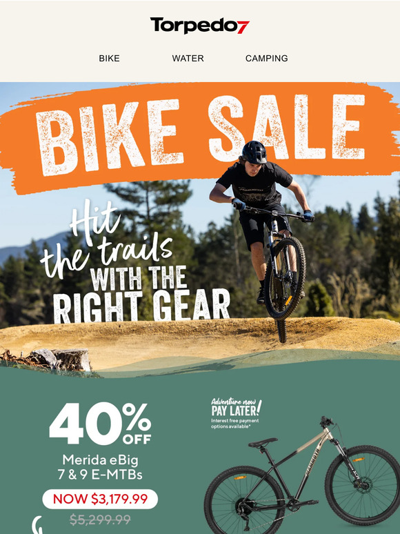 Torpedo7: Bike SALE | Gear up & Ride 🚴 | Milled