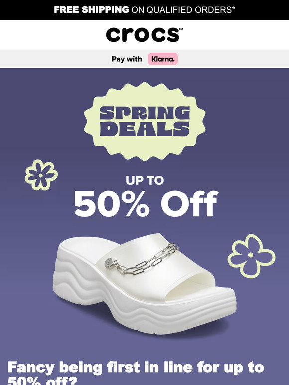 Crocs: EARLY ACCESS offer expires soon, so order today! | Milled