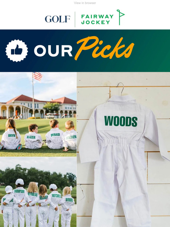GOLF: Best-selling Caddie Uniforms are back! | Milled