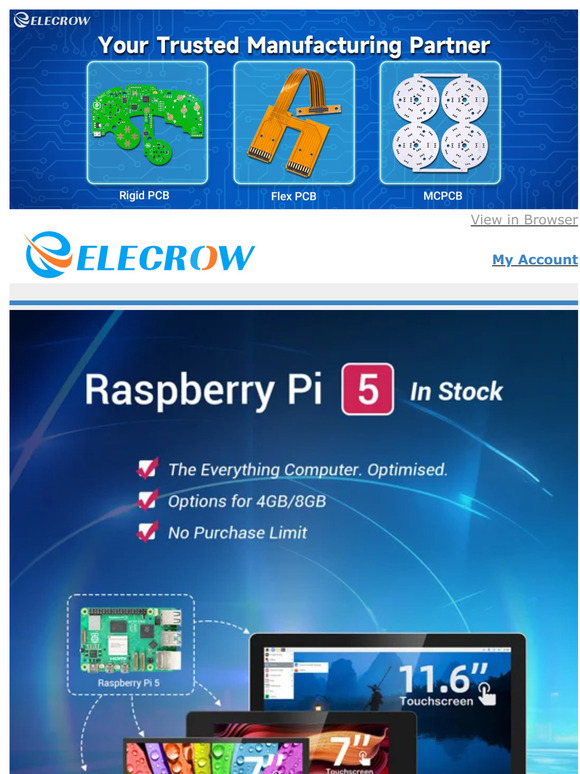 Elecrow: Pi Day- Empower Your Projects with Elecrow PCB Manufacturing ...