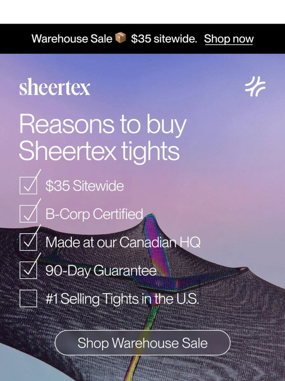 Sheertex: Reasons to buy Sheertex... | Milled