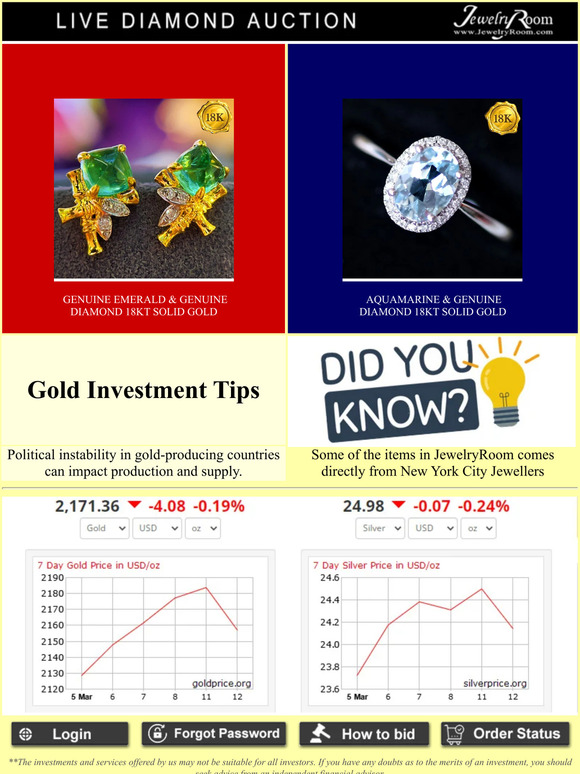 Jewelry Room: Gold is the golden seed that grows into a bountiful ...