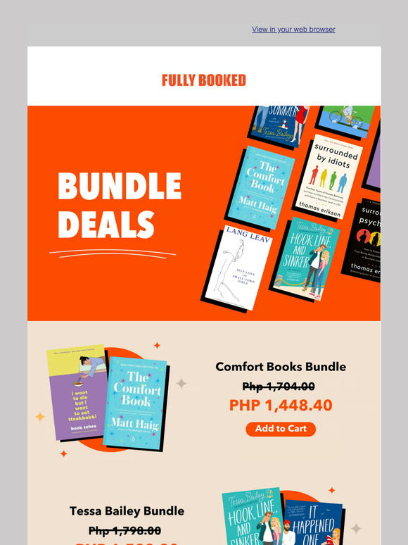 Fully Booked: March Bundle Deals | Milled