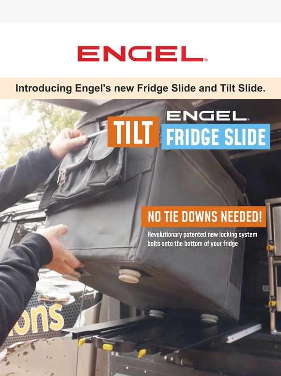 Engel Coolers: New Engel Vehicle Fridge/Freezer Slides | Milled