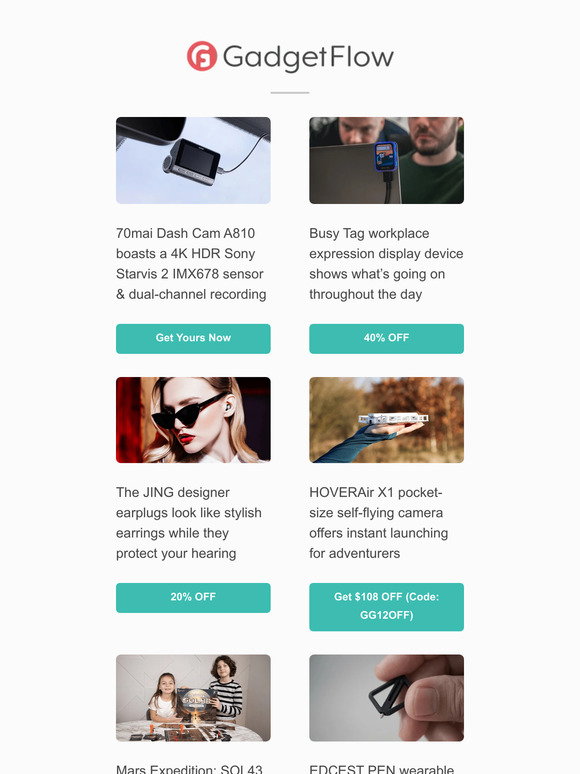 Gadget Flow: Best gadgets of the week–self-flying camera, smart lunch ...