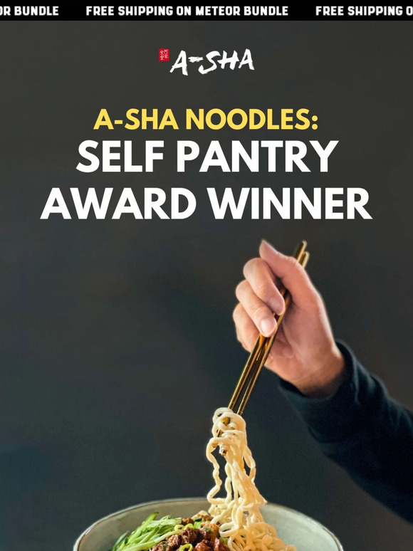 A-Sha Foods: AWARD WINNING RAMEN NOODLES 🏆 SHIPPING'S ON US 🎊 | Milled
