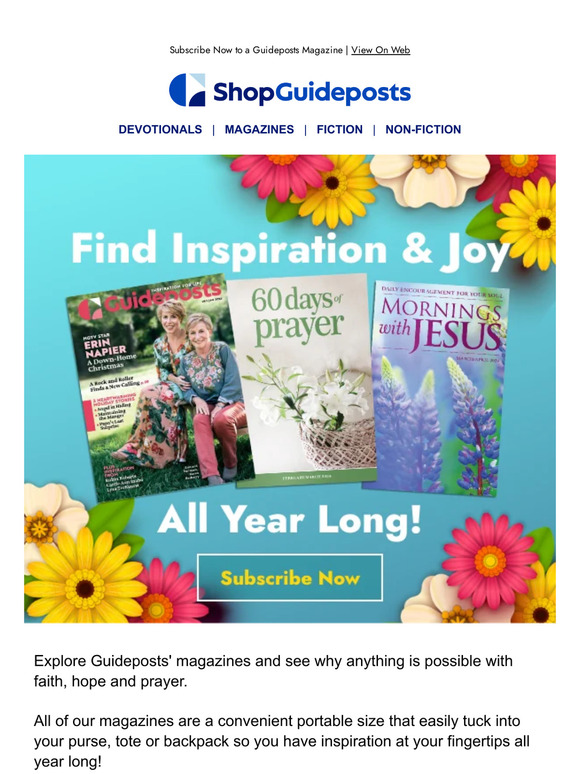 Guideposts: Journey Closer to God: Inspirational Readings for the ...