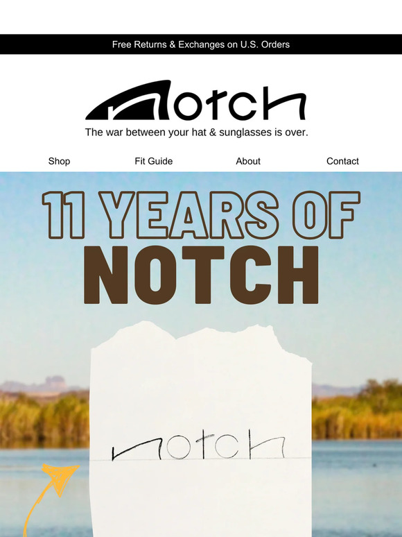 Notch: It's our Birthday! Save 20% for a limited time. | Milled