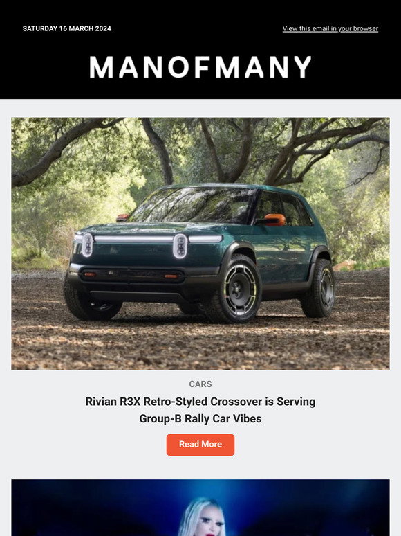 Man of Many: Rivian R3X Retro-Styled Crossover is Serving Group-B Rally ...