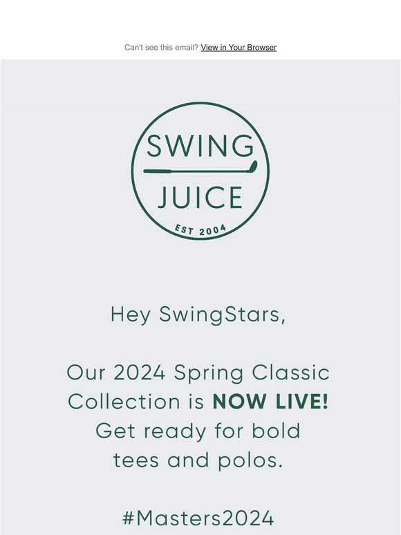 SwingJuice: It's Here! 🌟 2024 Spring Classic Collection | Milled