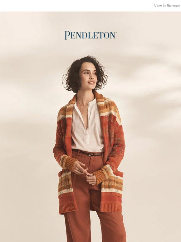Pendleton: The linen you'll wear all season | Milled