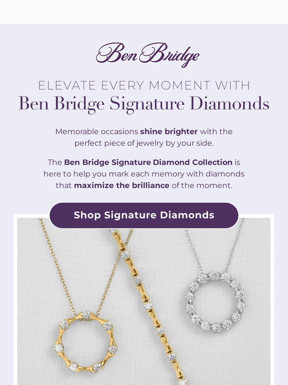 Ben Bridge: Explore Ben Bridge Signature Diamond | Milled