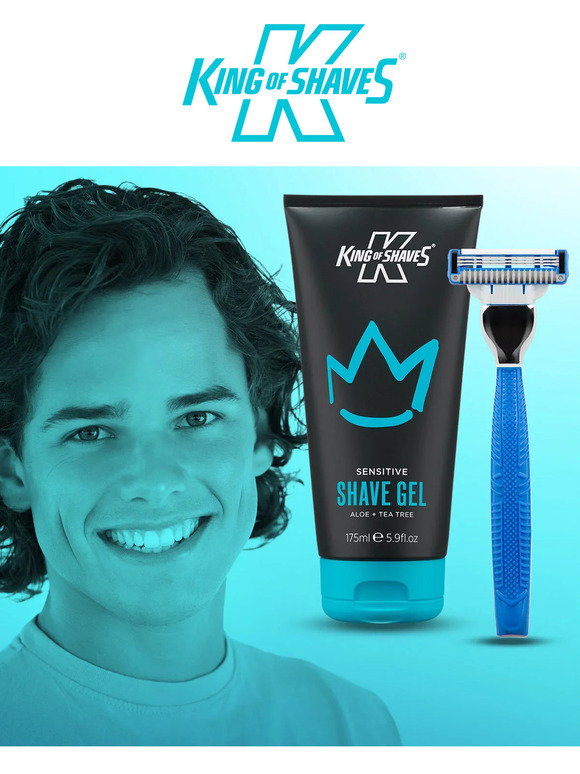 King of Shaves: A guide to your perfect first shave 👉 | Milled