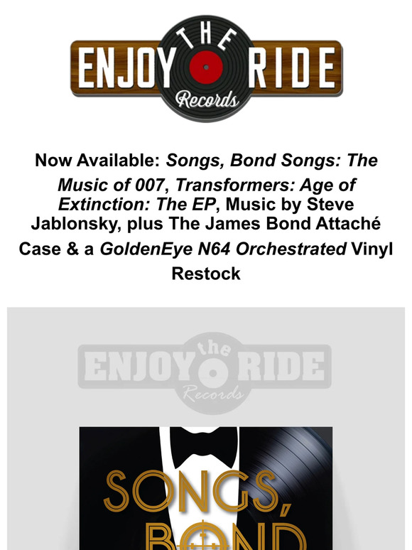 Enjoy The Ride Records: Now Available: Transformers & James Bond Vinyl ...