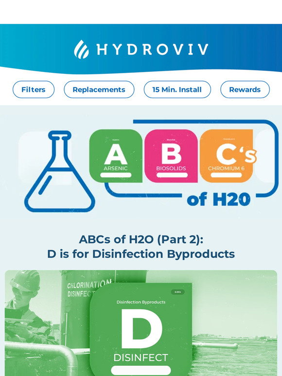 Hydroviv: Attention: Here's The ABCs...and DEFs of Your H2O! | Milled