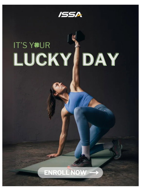 ISSA: 🍀 —, it's your lucky day! | Milled