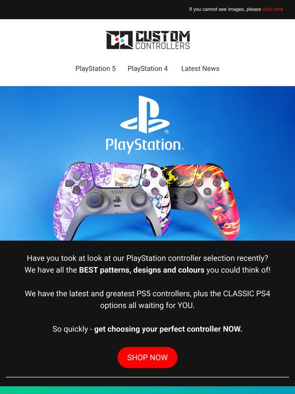 Custom Controllers: 📲Calling PlayStation Gamers! | Milled