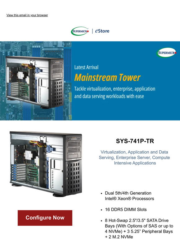 Supermicro: Tackle Workloads with the Newest SuperWorkstation | Milled