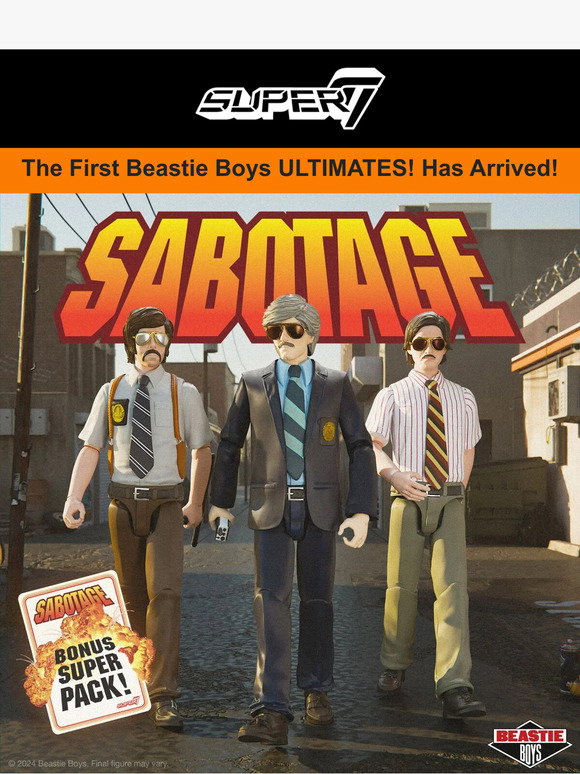 Super7: 📣 Listen all y'all! Beastie Boys ULTIMATES! are here! | Milled