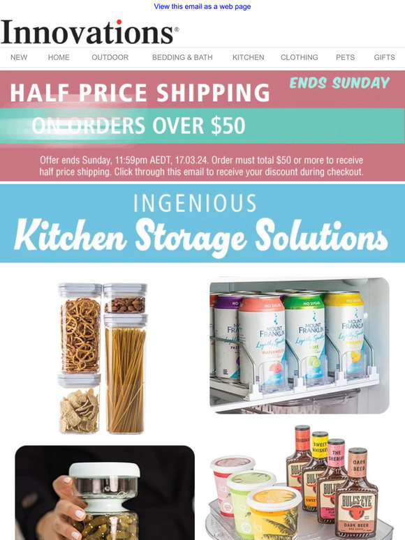 Innovations: Ingenious storage solutions to keep your kitchen organised ...