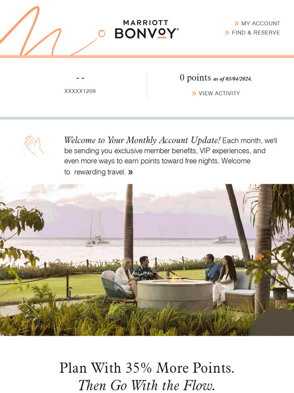 Marriott Bonvoy: —'s Account Update: Get 35% Bonus When You Buy Points ...