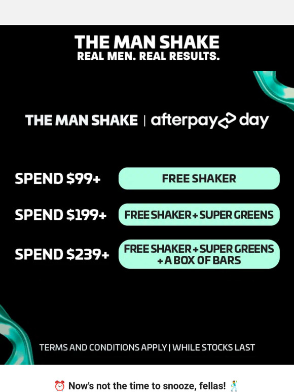 The Man Shake: ⏰ Tik Tok: Your Freebies Await (but they won't wait ...