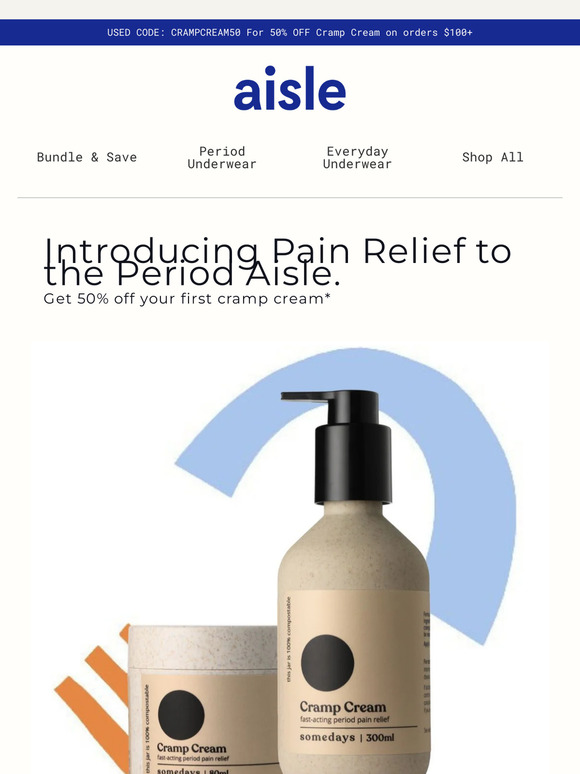 Period Aisle: New in the period Aisle 👀 | Milled