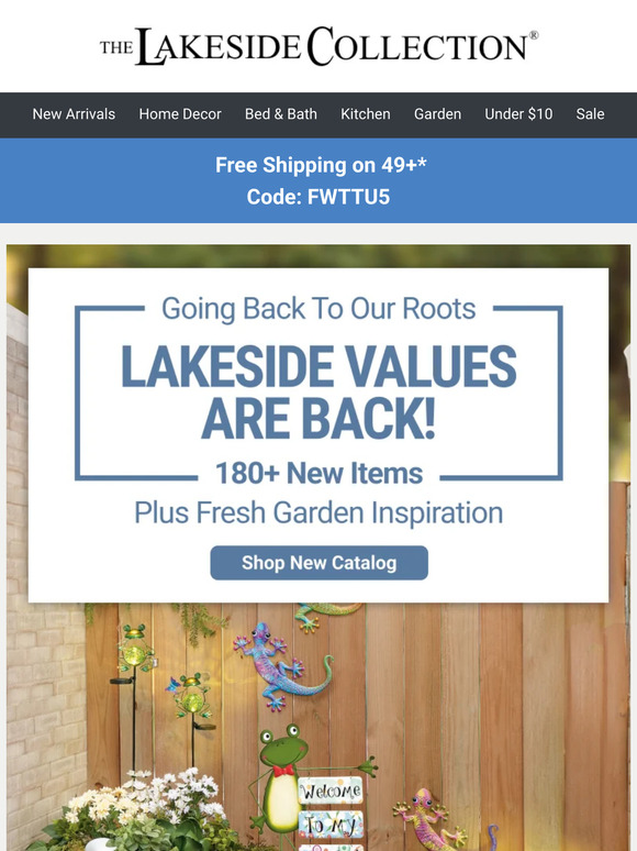 Lakeside Collection: Your Guide to What's Hot: New Catalog Freshly ...