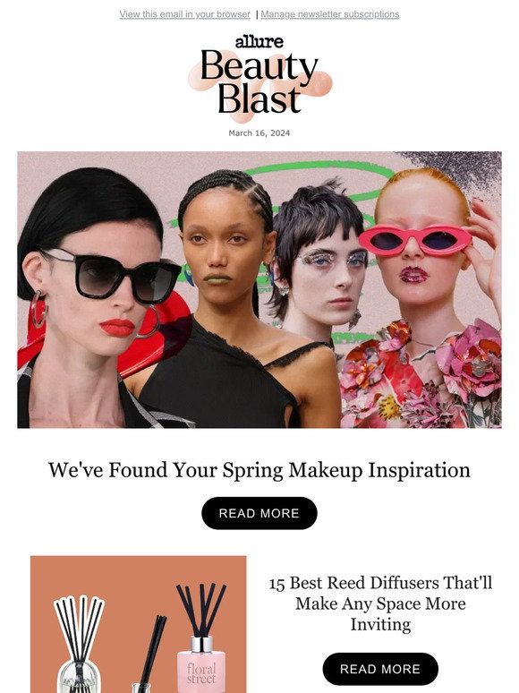 Allure: The Spring Makeup Inspiration You've Been Waiting For | Milled