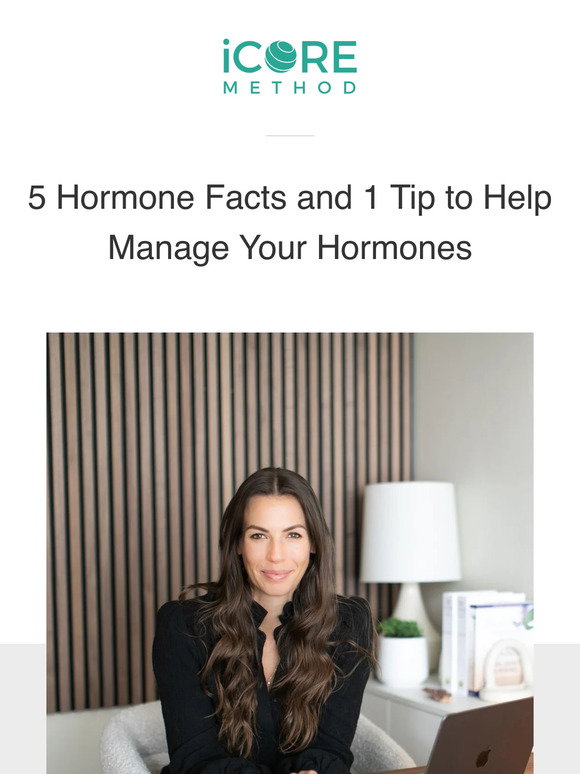iCORE Method: Live Event - Hormonal Health with Dr. Meredith Bull ...