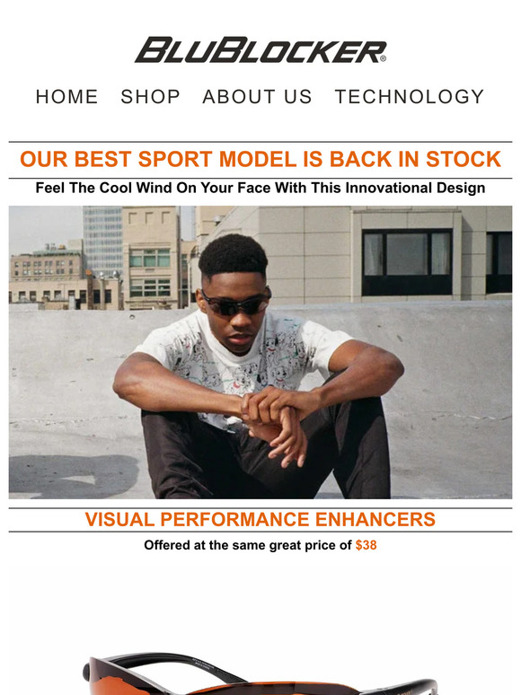 BluBlocker: Our Best Sport Model is Back in Stock | Milled