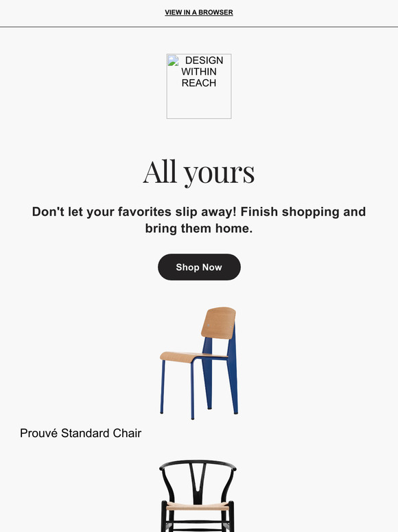 Design Within Reach Email Newsletters: Shop Sales, Discounts, and ...