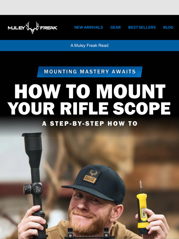 Muley Freak: How To Mount A Rifle Scope Like A Pro - A Step-By-Step ...